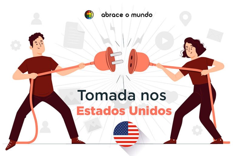 Tomada Americana: voltagem, adaptador e modelo de tomada nos EUA