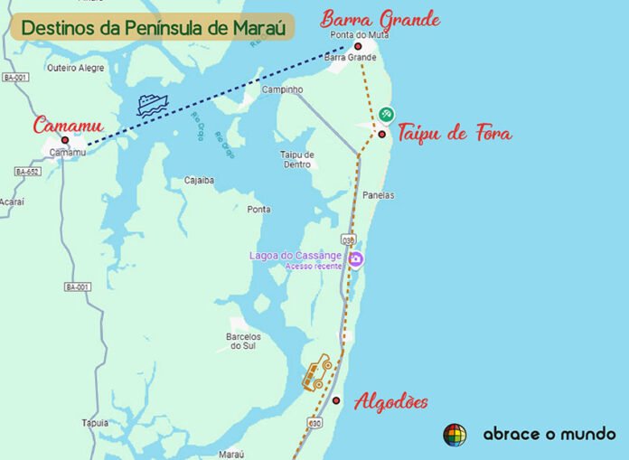 Guia completo da Península de Maraú: praias, passeios e dicas essenciais